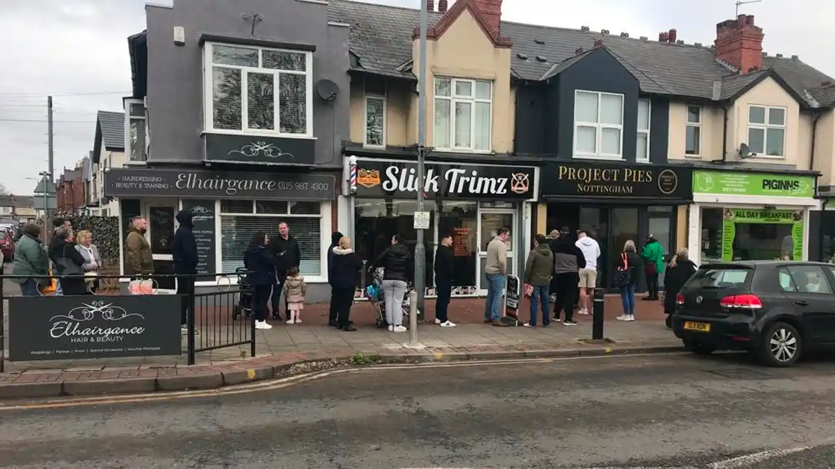 Who's going to eat all the pies? New food store opens its doors for the ...