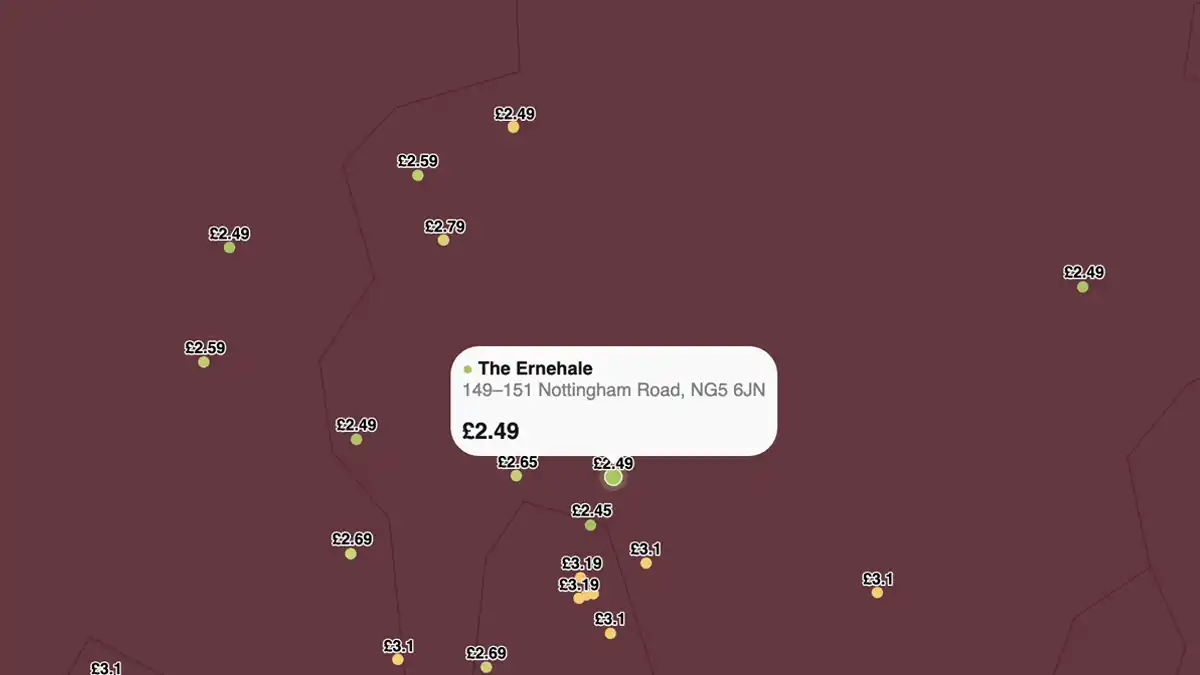 Cool new interactive map shows where you can find the cheapest ...
