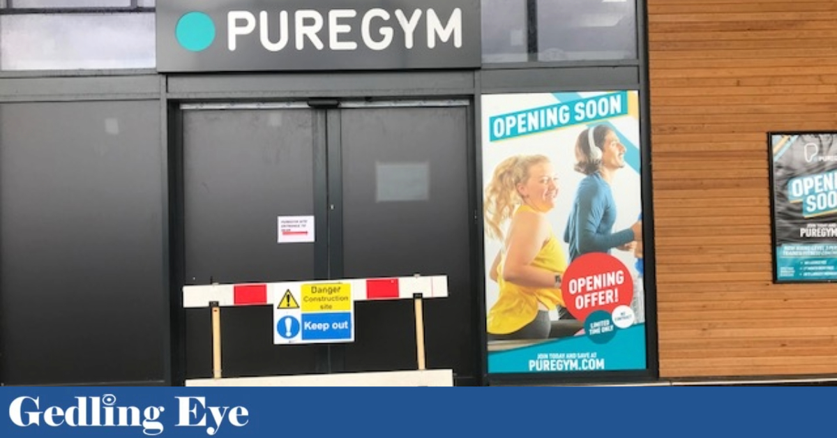 PureGym announce opening date for their new Colwick gym. - Gedling Eye