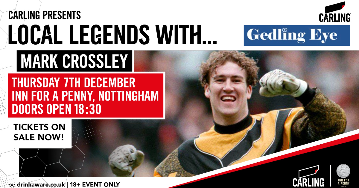 Nottingham Forest legend Mark Crossley to host event at Carlton's Inn ...
